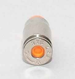 ST Action Pro Pack Of 5 Inert .357 SIG Pistol Orange Safety Trainer Cartridge Dummy Ammunition Ammo Shell Rounds with Nickel Case