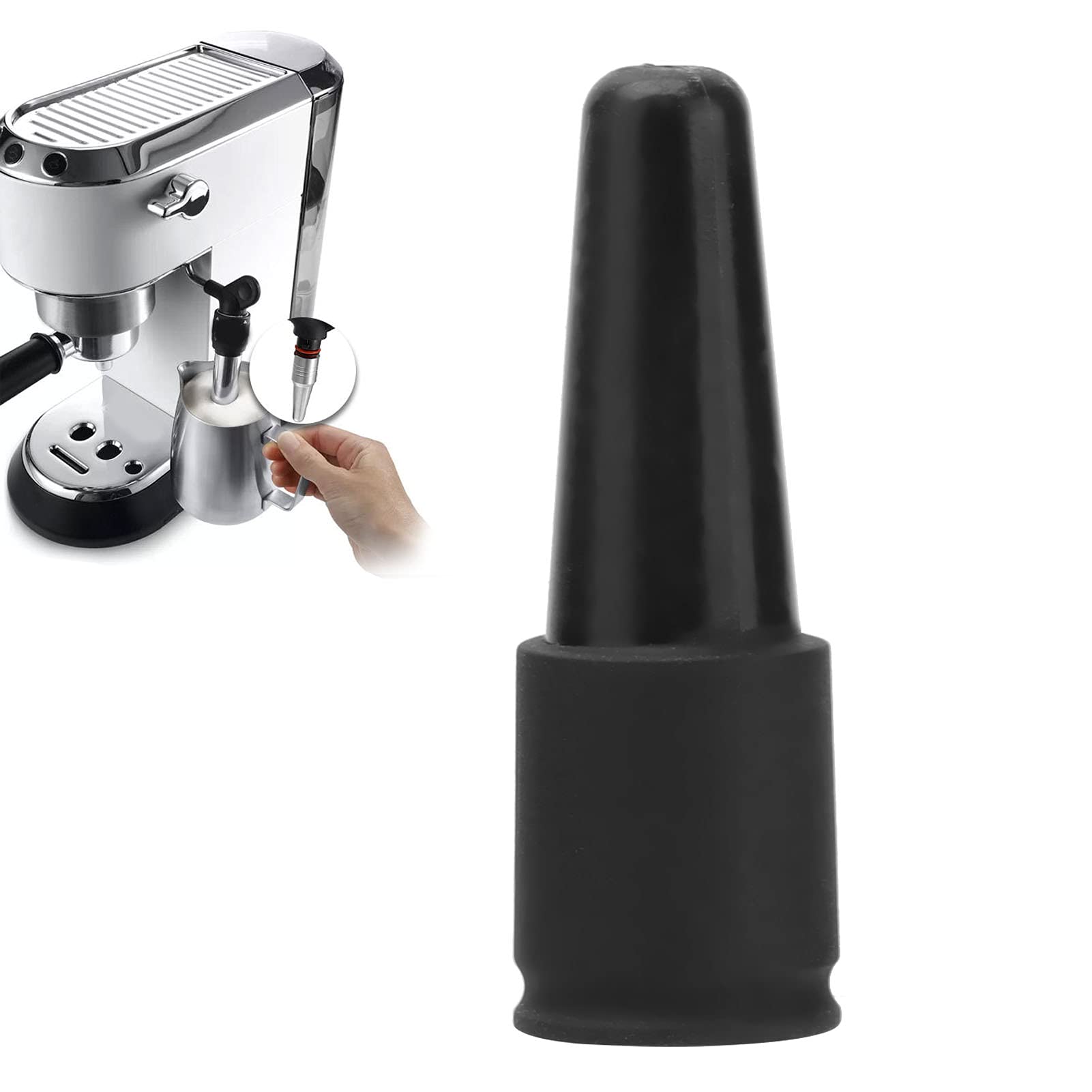 Coffee Maker Nozzle Silicone Kitchen Coffee Maker Nozzle for Delonghi Dedica EC680 685 ECP3420 Coffee Milk Tea Shop