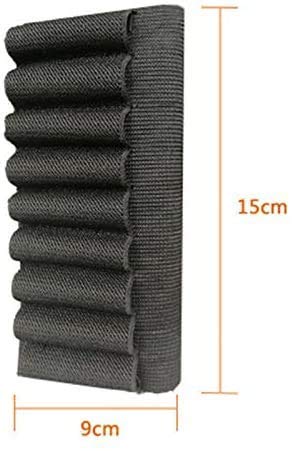 ACEXIER Tactical 9 Rounds Shells Holder Cartridges Ammo Carrier Bullet Pouch for MP 512-36 Elastic Butt Stock Hunting Rifle Accessories