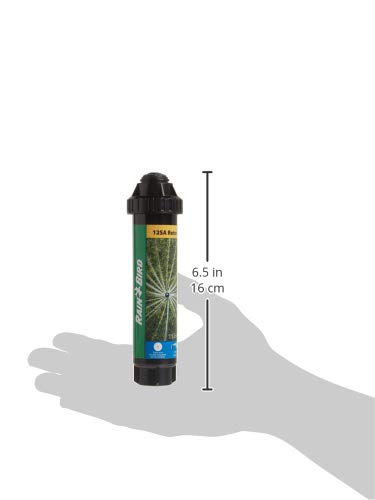 Rain Bird 12SAF High-Efficiency Mini Rotary Pop-Up Spray, 360° Full Circle Pattern, 13' - 18' Spray Distance, 4" Pop-up Height