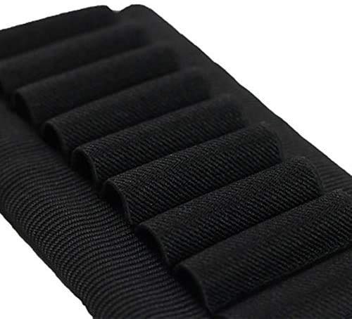 ACEXIER Tactical 9 Rounds Shells Holder Cartridges Ammo Carrier Bullet Pouch for MP 512-36 Elastic Butt Stock Hunting Rifle Accessories