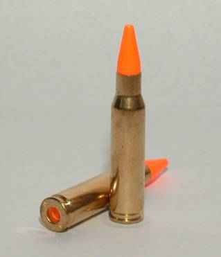 ST Action Pro Pack Of 10 Inert .308 Winchester Rifle Orange Safety Trainer Cartridge Dummy Ammunition Ammo Shell Rounds with Brass Case