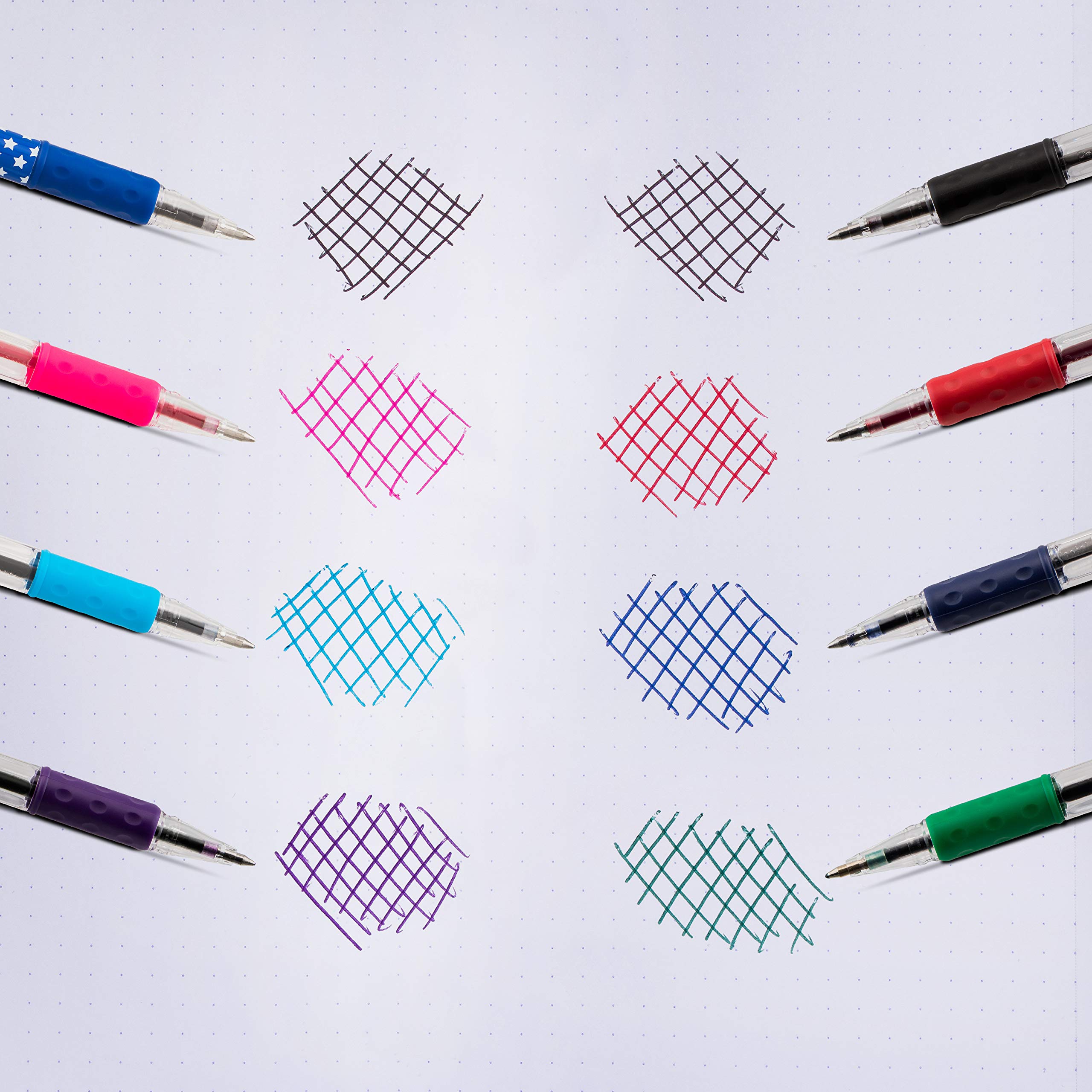 Pentel R.S.V.P. Ballpoint Pen, Fine Line, Black Ink, 5 Pack (BK90BP5A)
