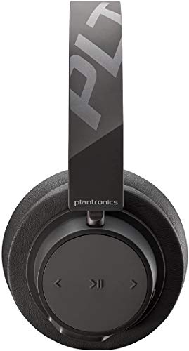 Plantronics Backbeat Go 600 Noise-Isolating Headphones, Over-The-Ear Bluetooth Headphones with Phone Grip (Retail Packing)