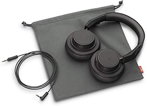 Plantronics Backbeat Go 600 Noise-Isolating Headphones, Over-The-Ear Bluetooth Headphones with Phone Grip (Retail Packing)
