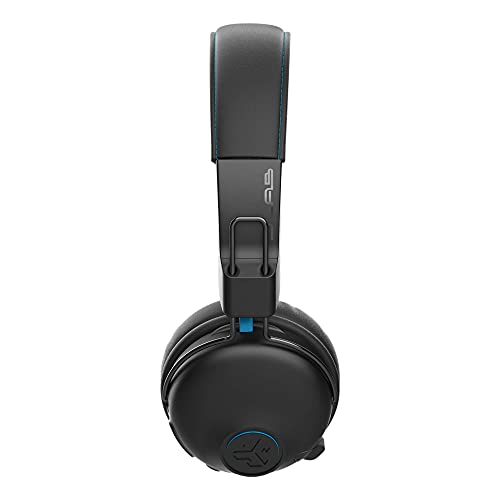 JLab Audio Play Gaming Wireless Headset | 22+ Hour Bluetooth 5 Playtime 60ms Super-Low Latency for Mobile Gameplay | Retractable Boom Mic | AUX Gaming Cord Compatible with Gaming Consoles (Renewed)
