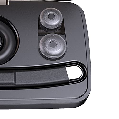 OCUhome TWS Wireless Earbuds, YYK-520 Wireless Earphone Stable Transmission Noise Reduction Adjustable Ear Hook Bluetooth5.0 HiFi Headphone for Calling Silver Black