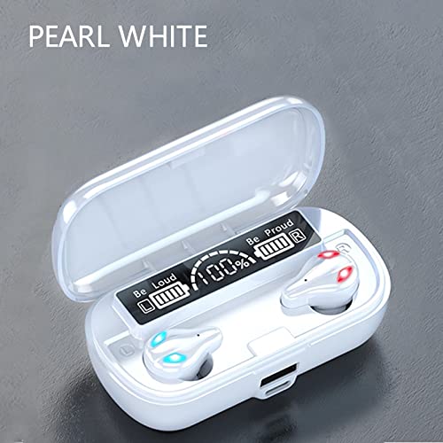 Wireless Earbuds Bluetooth in Ear Light-Weight Headphones Built-in Microphone Immersive Premium Sound with Charging Case NB4
