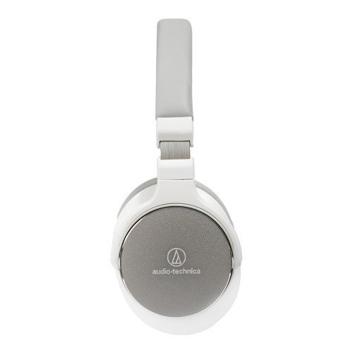 Audio-Technica ATH-SR5BTWH Bluetooth Wireless On-Ear High-Resolution Audio Headphones, White (Renewed)