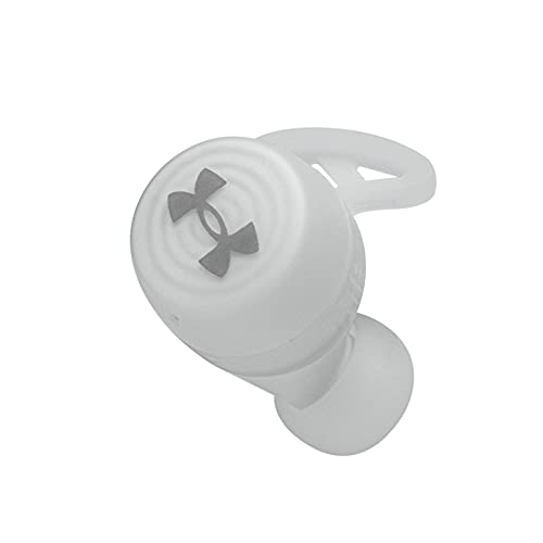 JBL Under Armour True Wireless Streak: Ultra-Compact in-Ear Sport Headphones - White (UAJBLSTREAKWHTAM) (Renewed)