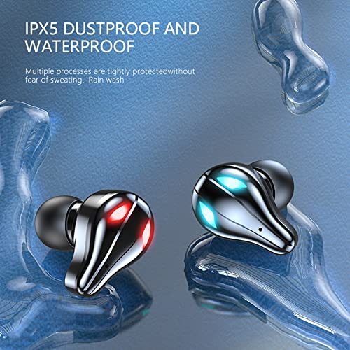 Wireless Earbuds Bluetooth in Ear Light-Weight Headphones Built-in Microphone Immersive Premium Sound with Charging Case NB4
