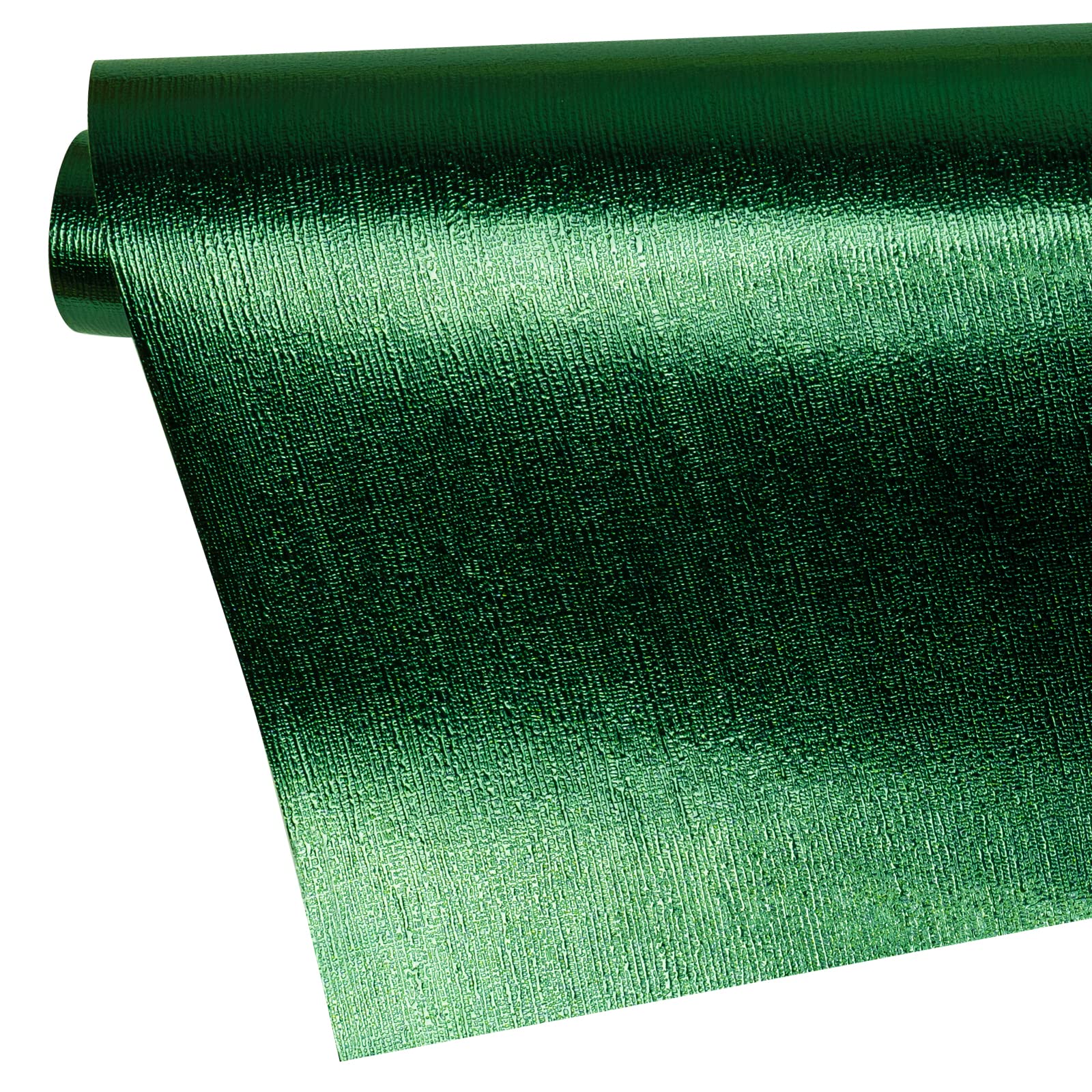 WRAPAHOLIC Wrapping Paper Roll - Mini Roll - 17 Inch x 16.5 Feet - Basics Glossy Green for Birthday, Holiday, Wedding, Baby Shower