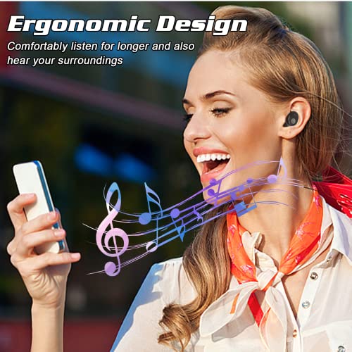Wireless Earbuds Bluetooth 5.0 Headphones with Digital LED Display Charging Case Stereo Mini Earphones in Ear Headset Waterproof for VIVO
