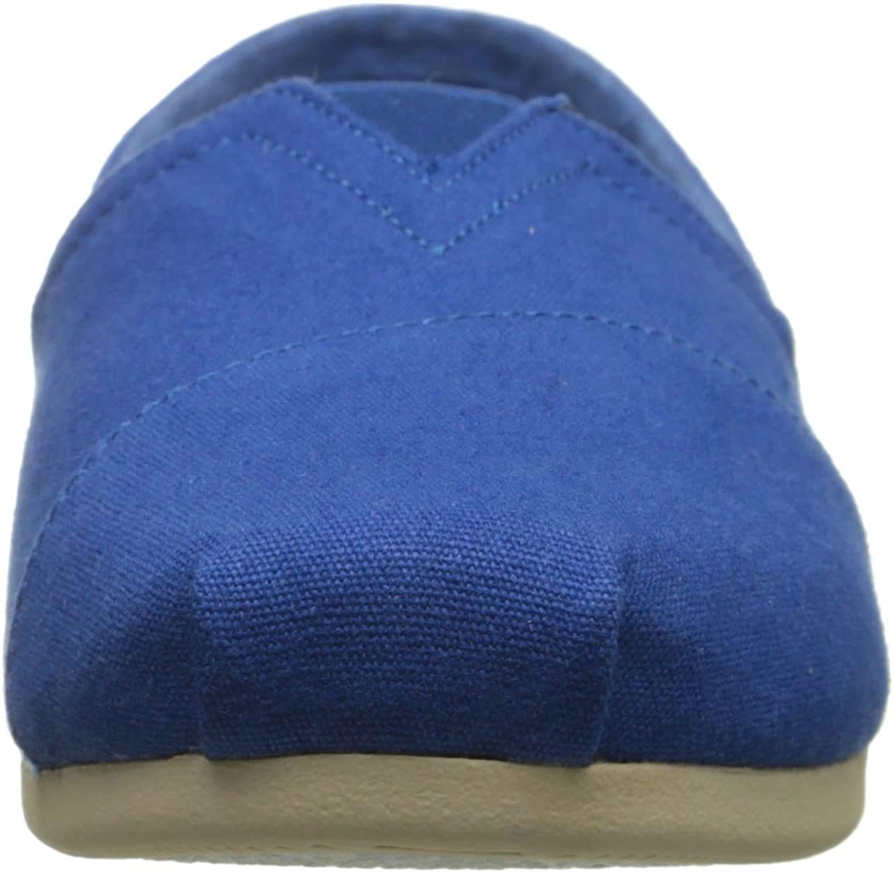 Skechers Women's Bobs Plush Peace and Love Ballet Flat, Royal Blue, 11 M US