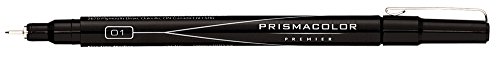 Prismacolor 01 Fine Line Marker, Black (14186)
