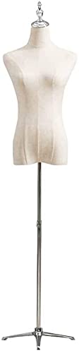 Tailors Dummy Mannequins Female Mannequin & T-Shirt Display Stand, Great for Display Large Clothing Sizes, Use for Craft Shows/Stores/Photos/Projects Dressform Mannequin