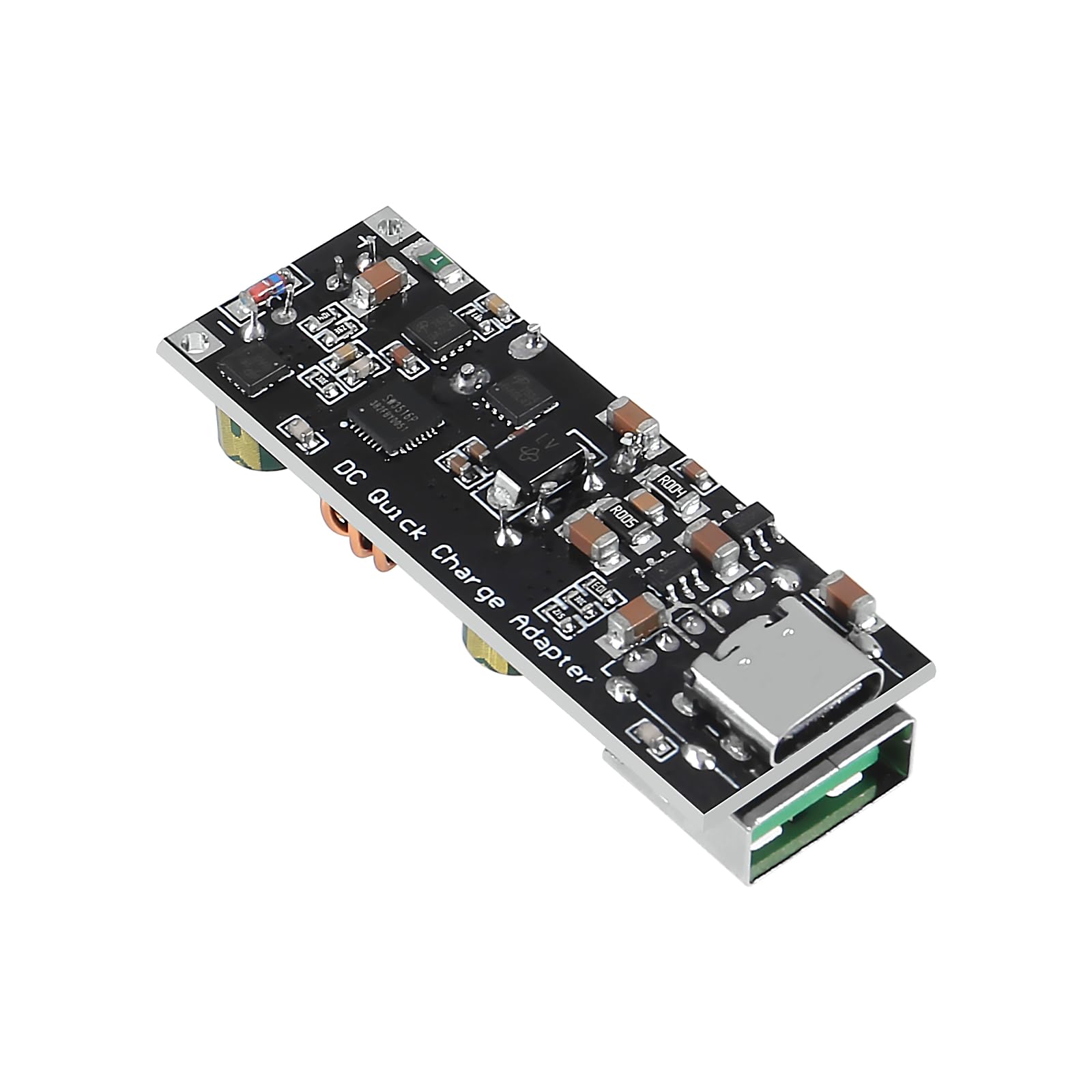 XIITIA 6pcs 60W 6-35V DC to USB-C PD 3.0 QC4.0 Type-A QC3.0 DC Fast Charge 12V 24V Step-Down Power Module USB Type-C Mobile Phone Quick Charge Adapter