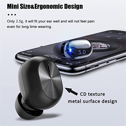 Macaron Color Wireless Headphones Single Ear Bluetooth Earbuds Compatible Sports Stereo Sound Waterproof in-Ear F911 Bluetooth 5.0 Mini Earphones