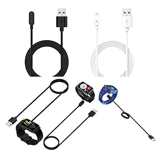 NineHorse Charging Cable Compatible with Huawei Watch Fit 2 Charger Cord USB Cable Replacement Charger for Huawei Band 7 Charger Cable (Black)