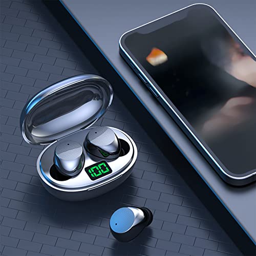 LARUZE Wireless Earbuds Bluetooth Earbuds 5.3 Earphones Deep Bass Touch-Control Waterproof Stereo Earphones in Ear Earphones with Charging Case