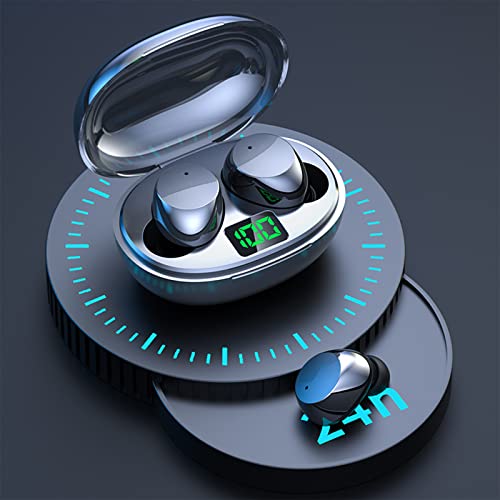 LARUZE Wireless Earbuds Bluetooth Earbuds 5.3 Earphones Deep Bass Touch-Control Waterproof Stereo Earphones in Ear Earphones with Charging Case