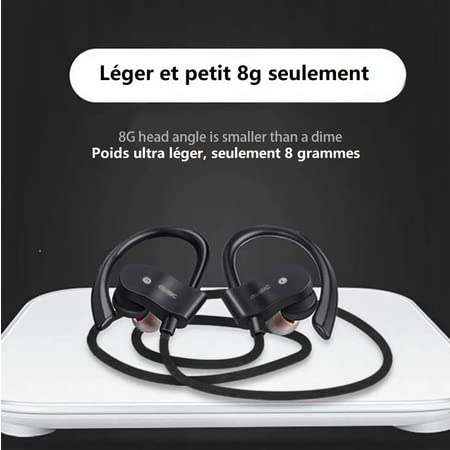 Wireless 4,1 Bluetooth Kopfhörer Ohrbügel Ohrhörer Bluetooth Headset Drahtlose Sport Ohrhörer Freihändiger Mit Mic Für Alle Smartphone