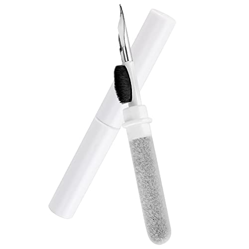 Bluetooth Earbuds Cleaning Pen, Headphones Cleaning Tool for AirPod Pro Camera Lens in-Ear HeadphonesPortable Soft Brush 3 in 1 Wireless, Phone Headset Box Charging Compartment Cleaning Pen(1 Pack)