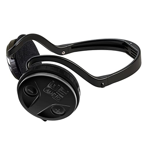 XP Metal Detectors WSAUDIO Wireless Headphones for ORX (Delivered in Plastic Box), Fully Weatherproof, Foldable Compact and Lightweight with Detachable Control Module
