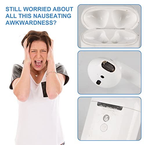 Bluetooth Earbuds Cleaning Pen, Headphones Cleaning Tool for AirPod Pro Camera Lens in-Ear HeadphonesPortable Soft Brush 3 in 1 Wireless, Phone Headset Box Charging Compartment Cleaning Pen(1 Pack)