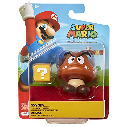 Super Mario Nintendo 3.1" Goomba with Question Block