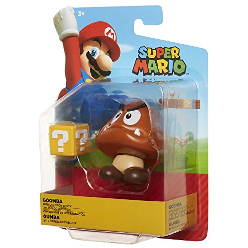 Super Mario Nintendo 3.1" Goomba with Question Block