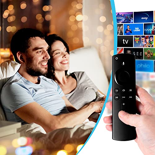 Replacement Voice Remote Control with Voice Function Fit for Fire TV Cube/Fire TV Stick 4K/Fire TV 3rd Gen/Fire TV Stick Lite(L5B83H)