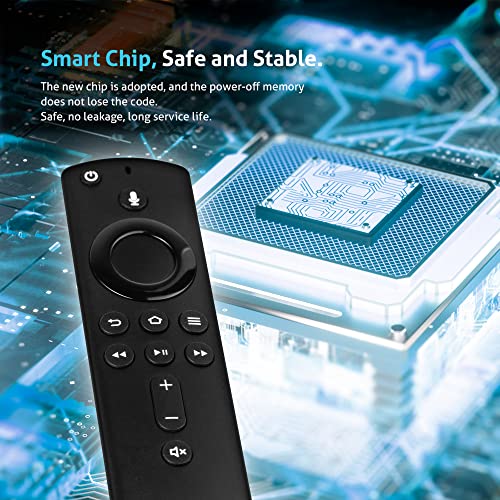 Replacement Voice Remote Control with Voice Function Fit for Fire TV Cube/Fire TV Stick 4K/Fire TV 3rd Gen/Fire TV Stick Lite(L5B83H)