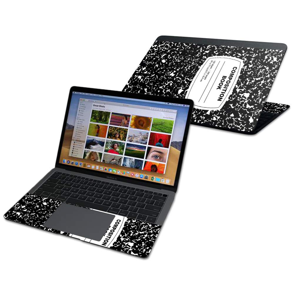 MightySkins Skin Compatible with Apple MacBook Air 13" (2020-2018) - Composition Book | Protective and Unique Vinyl Decal wrap Cover | Easy to Apply, Remove, and Change Styles | Made in The USA