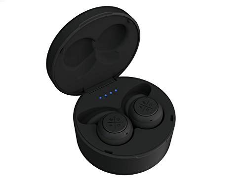 Kygo Life E7/900 | Bluetooth Earbuds with Charging Case, IPX7 Waterproof Rating, Built-in Microphone, Autopairing with Comply Foam Tips (Black)