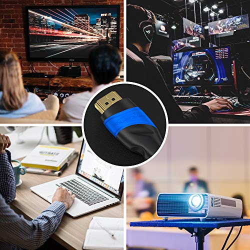HDMI Cable 8K & 4K – HDMI to HDMI – 20 ft & other HDMI Cables from 1ft to 50ft (supports 8K@60Hz, 4K@120Hz, 1080p & all HDMI devices like PS5, Xbox, Switch – Ultra High Speed HDMI cord with Ethernet) CableDirect