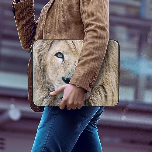 Lion Head Laptop Sleeve Bag Compatible with MacBook Air/Pro,13inch Inch Notebook, Lightweight, Compatible with MacBook Pro