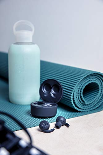 Kygo Life E7/900 | Bluetooth Earbuds with Charging Case, IPX7 Waterproof Rating, Built-in Microphone, Autopairing with Comply Foam Tips (Black)