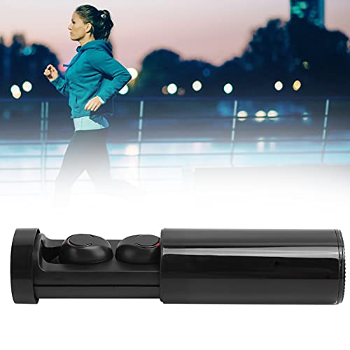 Kafuty-1 Wireless Earphones, Bluetooth Earbuds, in-Ear Wireless Headset, 2.4G Ergonomic Ear Buds, for Running, Jogging or Exercising. Black(Black)