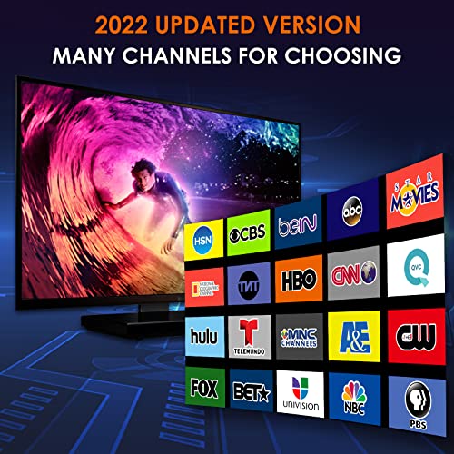 Digital TV Antenna, 380 Miles Indoor Amplifier Signal Booster Long Range HDTV Antenna Support 4K 1080P UHF VHF Free Local Channels with 13.4ft Coax Cable and USB Power Adapter