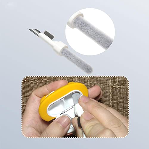 weiyufang Bluetooth Earbuds Cleaning Pen Multifunction in-Ear Earphones Cleaner with Soft Brush Cleaning Pen Soft Brush for Bluetooth Earphones Box Camera Mobile Phone
