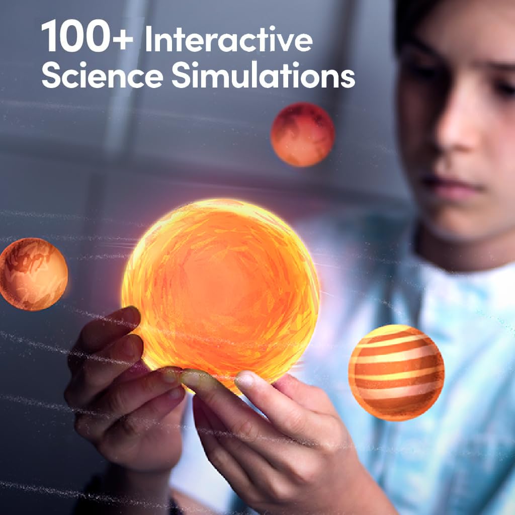 Merge Cube - Augmented & Virtual Reality Science & STEM Toy - Educational Tool - Hands-on Digital Teaching Aids - Science Simulations - Home School, Remote & in Classroom Learning - iOS & Android