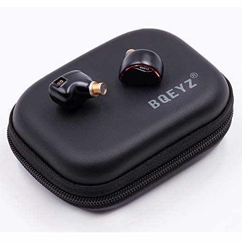 BQEYZ Spring2 HiFi in-Ear Monitor,IEM Equipped Advanced Hybrid Triple BA Dynamic Driver with Detachable Cable for Noise Isolation Audiophiles Musicians (Black)