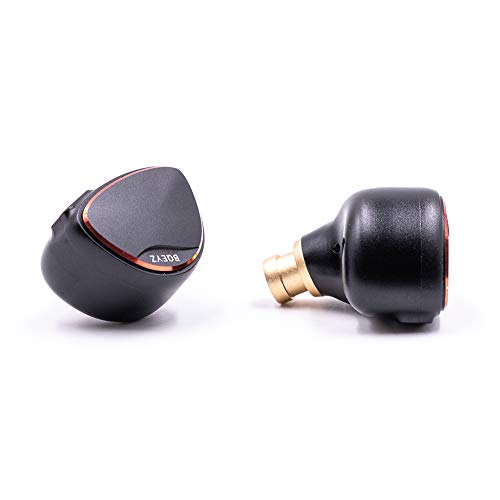 BQEYZ Spring2 HiFi in-Ear Monitor,IEM Equipped Advanced Hybrid Triple BA Dynamic Driver with Detachable Cable for Noise Isolation Audiophiles Musicians (Black)