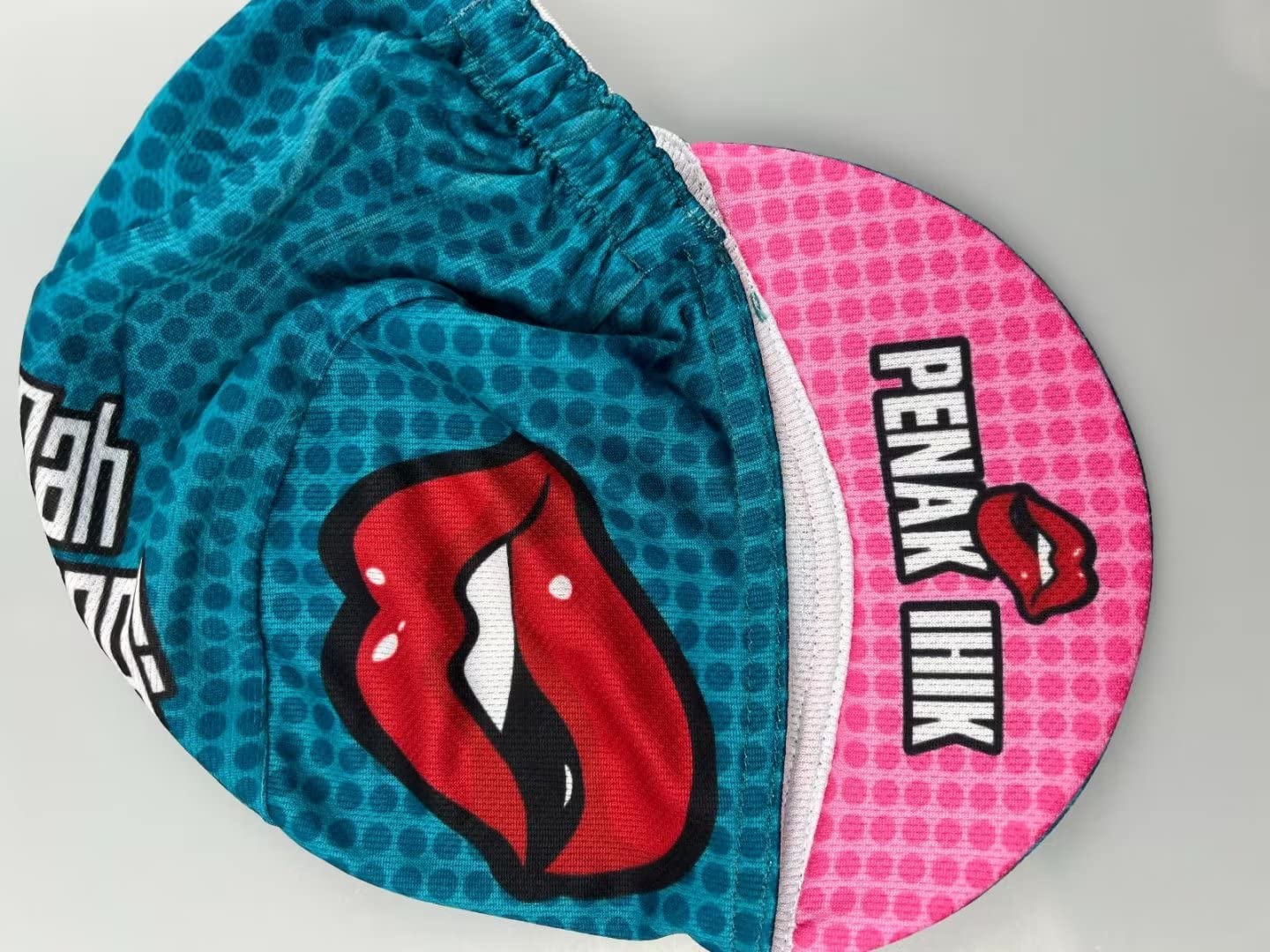 Bikingbros Funny Cycling Cap - Polyester Cartoon Cycling Hat-Under Helmet - Cycling Helmet Liner Breathable&Sweat Uptake