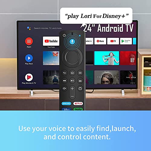 Replacement Voice Remote L5B83G (3rd GEN) fit for Fire TV Stick (2nd Gen, 3rd Gen, Lite, 4K), Fire TV Cube (1st Gen & 2nd Gen), and Fire TV (3rd Gen, Pendant Design)