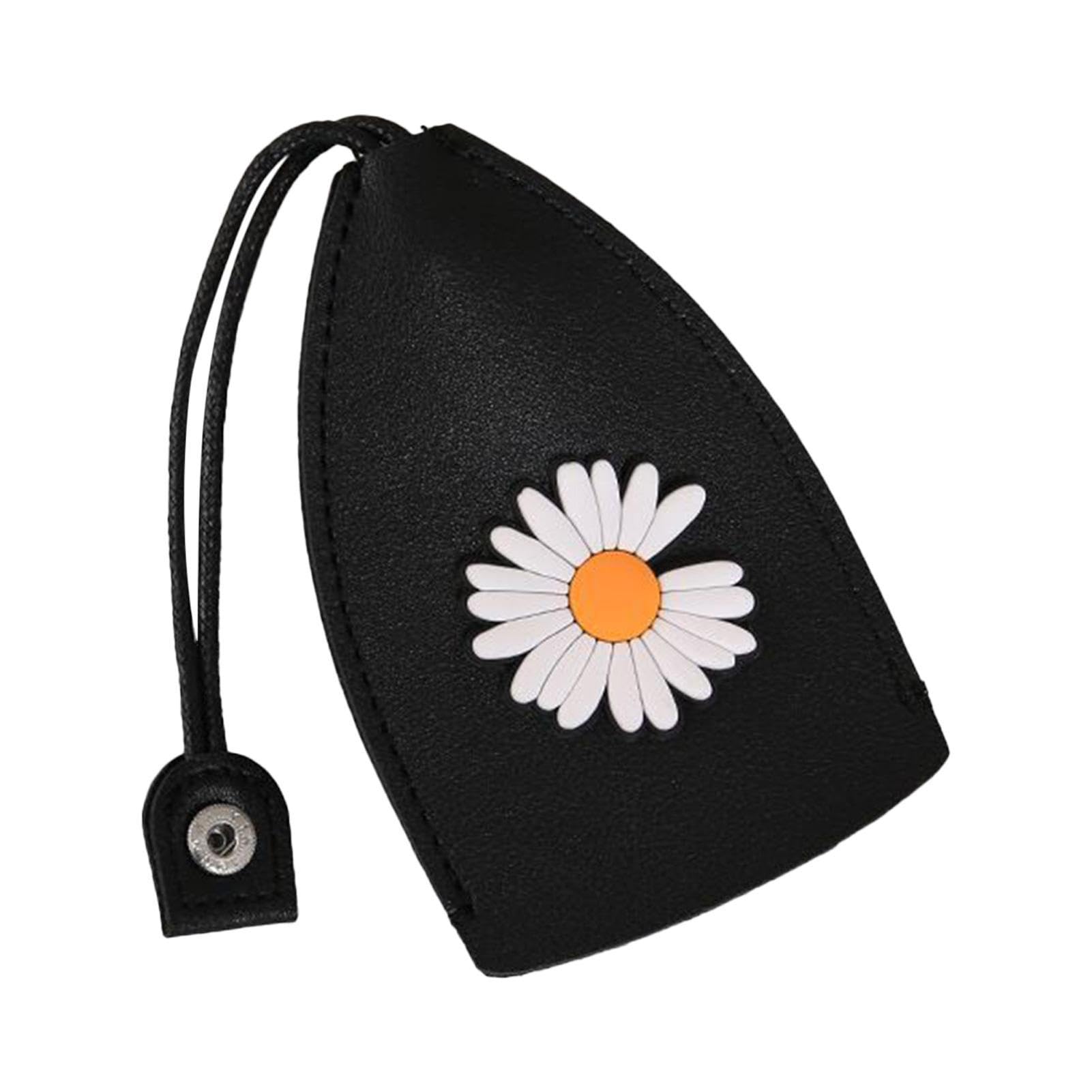 Pull Out Key Case, Portable Car Key Bag, Cute Pu Leather Keychain Pouch, Protective Key Holder Hook, Key Sleeve for Preventing Keys from Scratching Your Belongings Including Cosmetics Mobile Phones