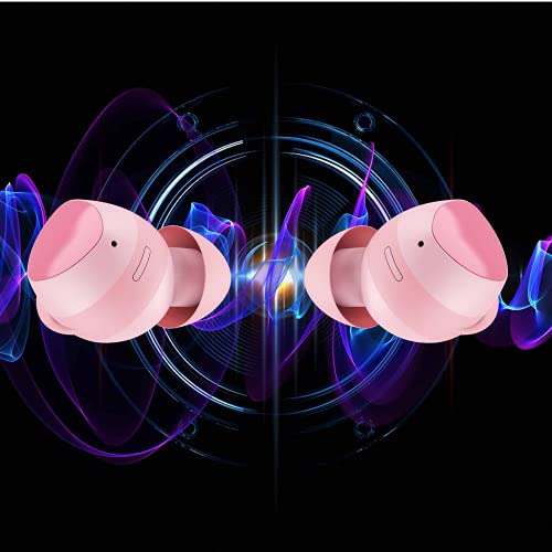 Urbanx Street Buds Plus True Bluetooth Earbud Headphones for Motorola Moto G Power - Wireless Earbuds w/Noise Isolation - Pink (US Version with Warranty)