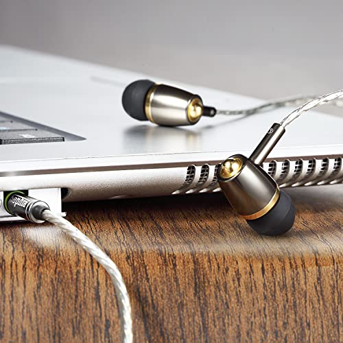 sephia SP1020 Earbuds in Ear Headphones Wired Earphones with Tangle Free Cord Case HD Bass Noise Isolating Ear Buds 3.5 mm Plug