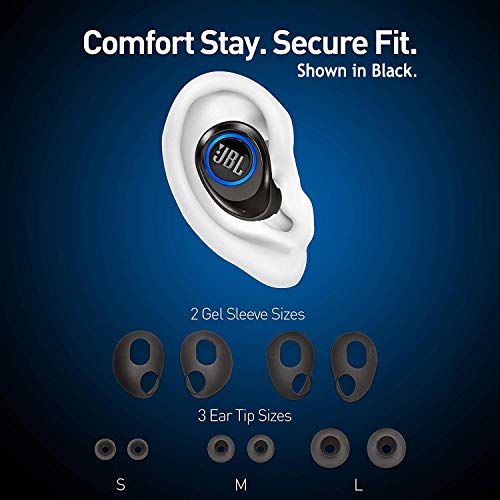 JBL Free X True Wireless in-Ear Headphones with Built-in Remote and Microphone - Blue